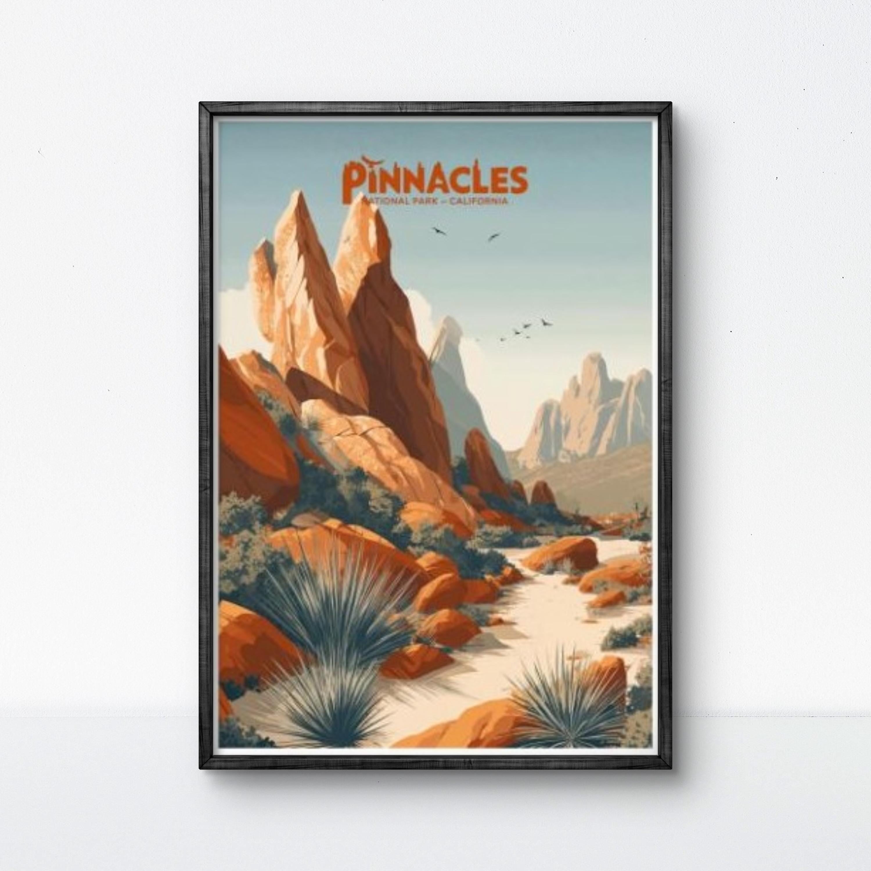 369 Prints pinnacles National Park Poster California Wall Art Nature ...