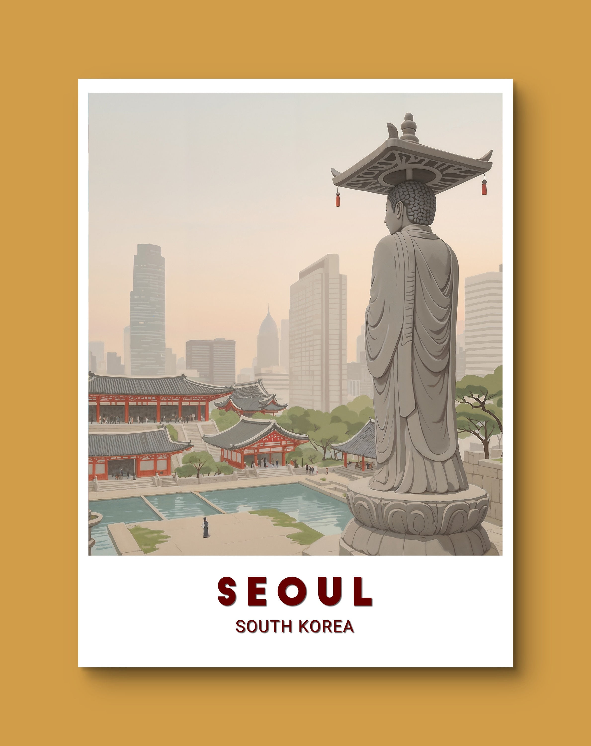 369 Printsseoul Poster - Beautiful Blend Of Tradition And Modernity ...