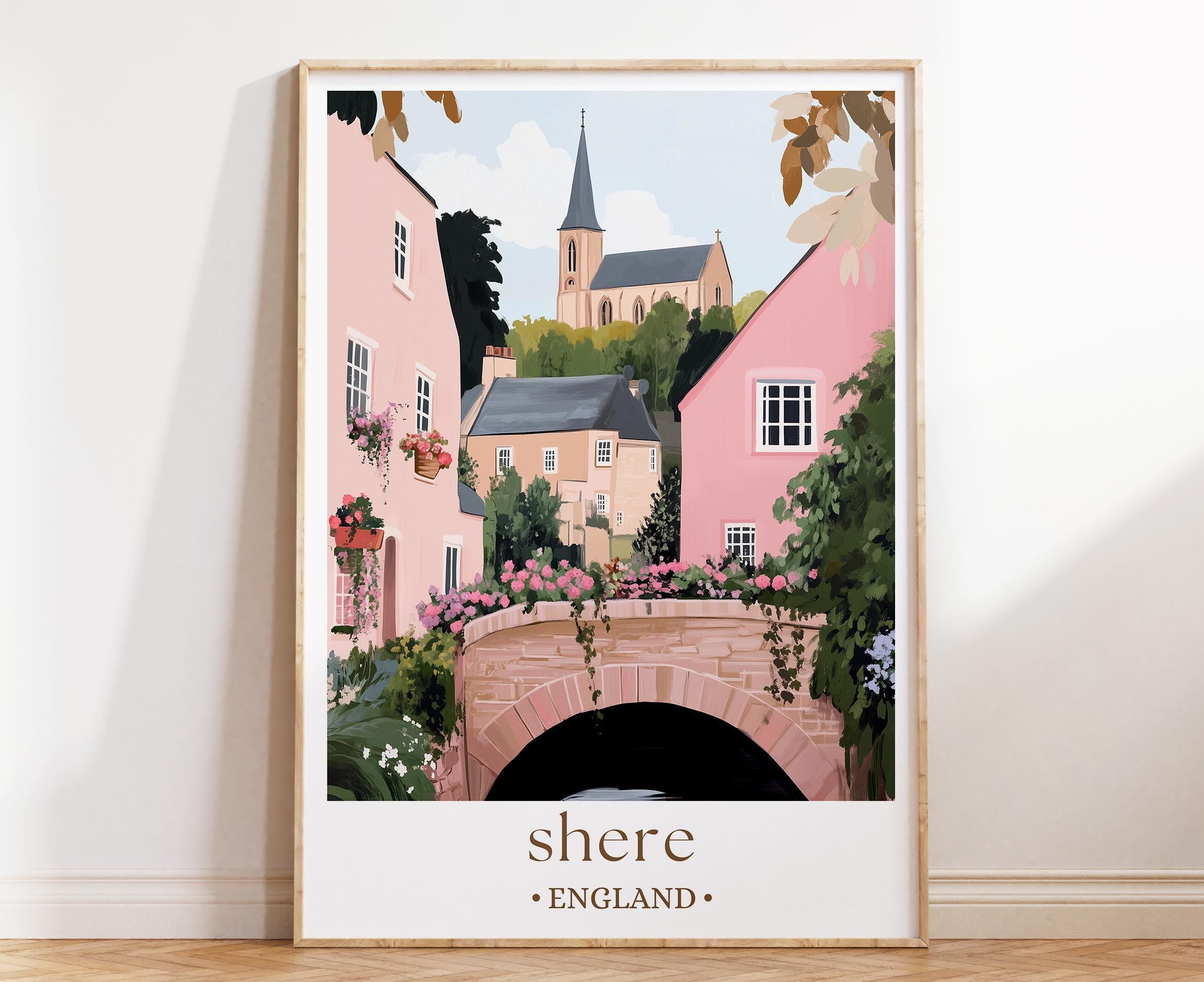 369 Prints shere England Art Printnglish Countryside Poster ...