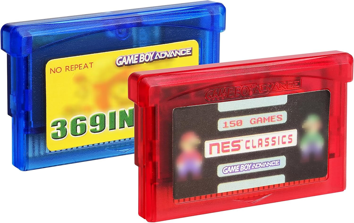 369 in 1 Games Card and 150 NES Classics Game Cartridge for GBA/GBA SP/GBM/NDS/NDSL Game Console ...