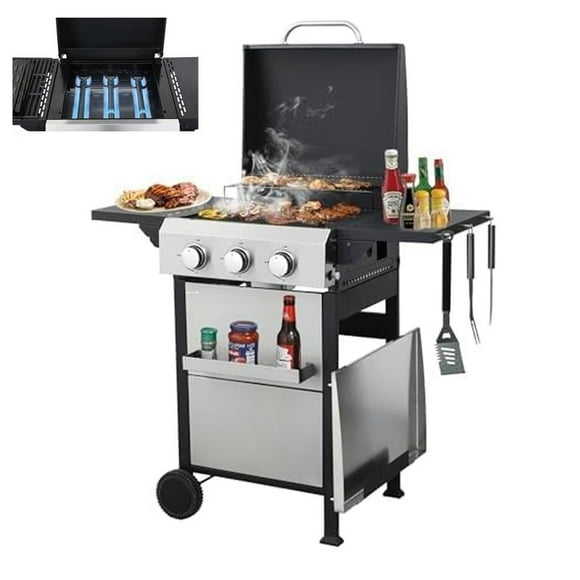 Grill Griddle Combo