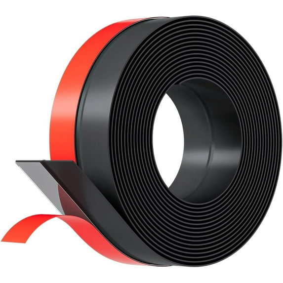 36FT Weather Stripping Door Seal - 2" Silicone Door Draft Seal Tape for ...