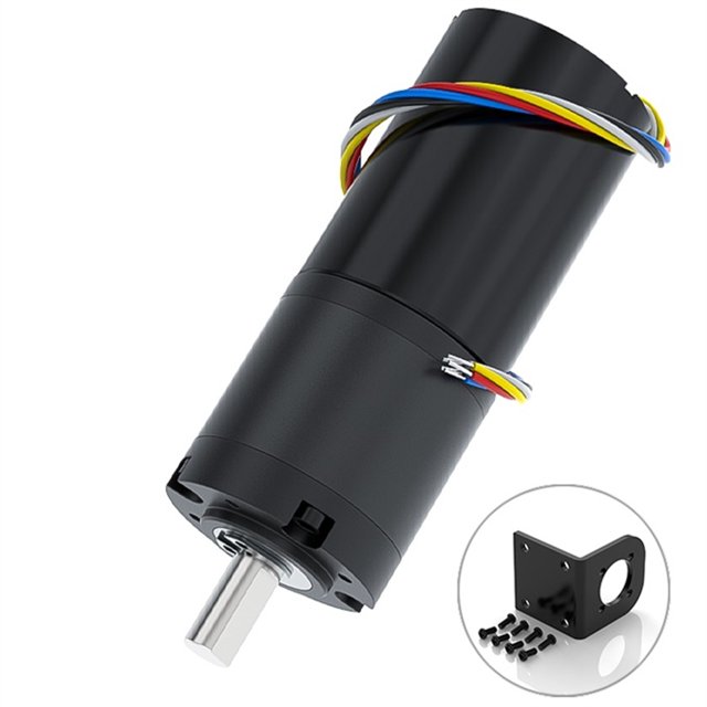 36GP-3650 Planetary Brushless DC Gear Motor 12V 24V Forward And Reverse ...