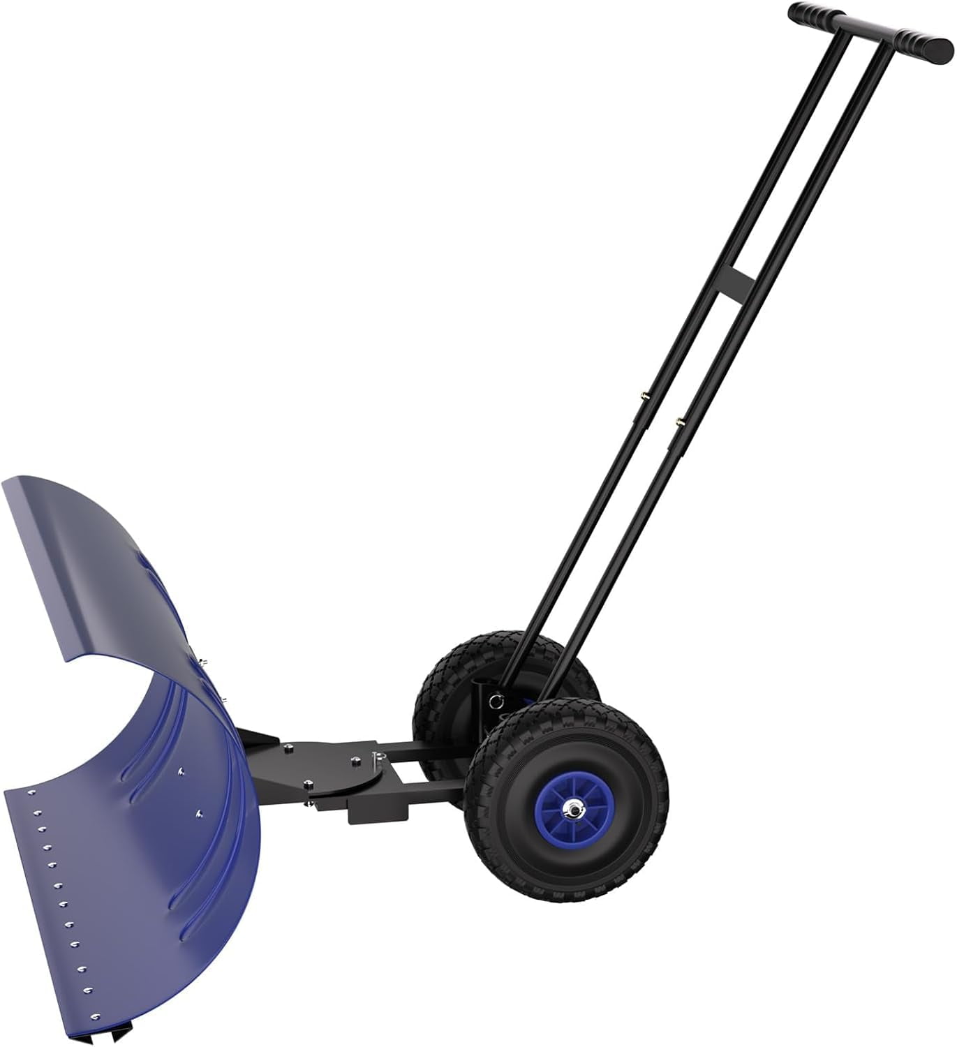 36In Heavy-Duty Steel Snow Plow, 5-Height Adjustable Handle & All ...