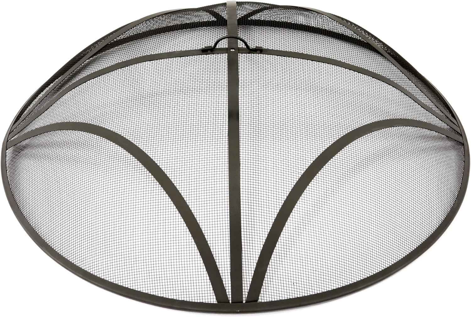 36In Reinforced Steel Round Fire Pit Screen Cover,Outdoor Patio FirePit ...