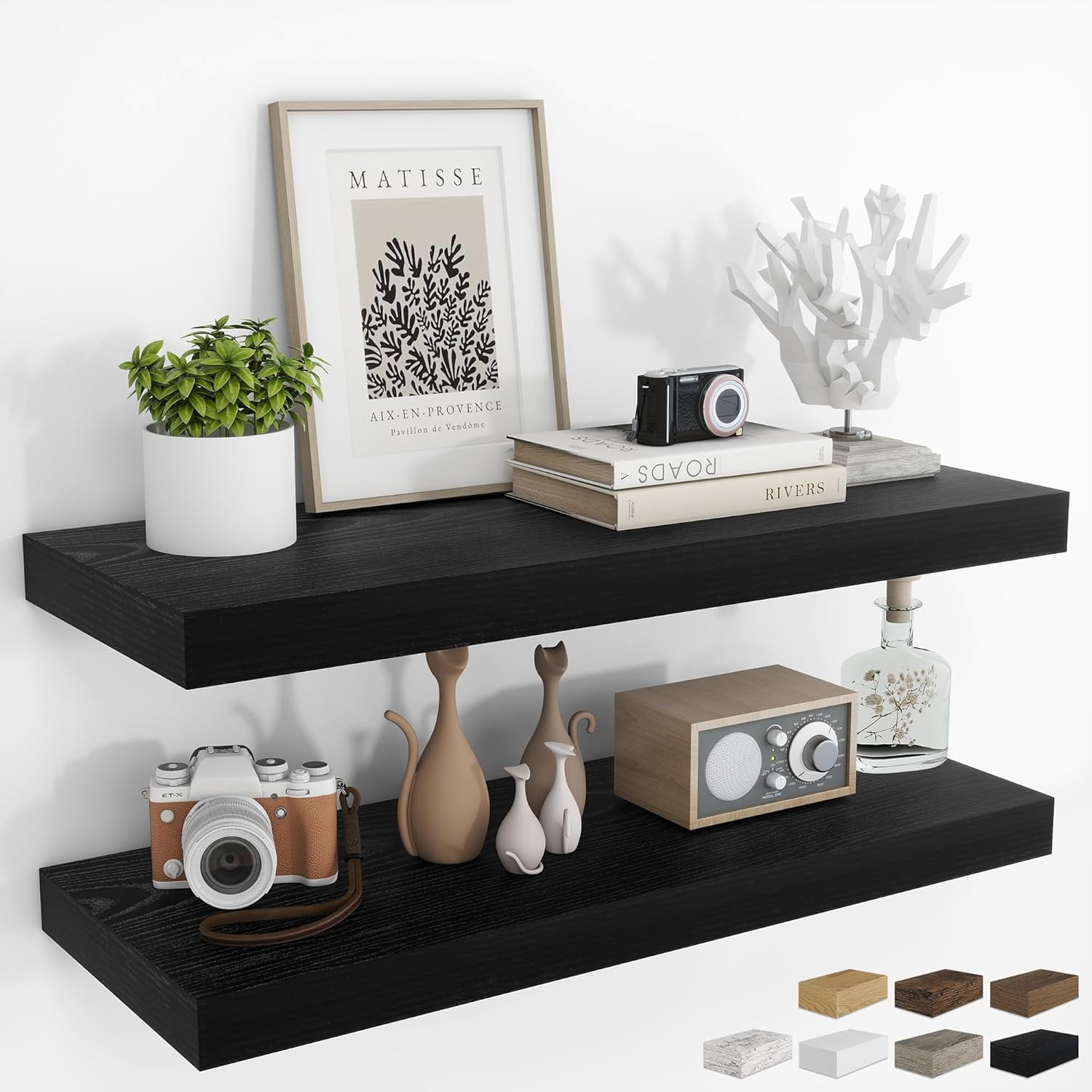 36Inch Floating Shelves for Wall 2 Pack Shelves for Bedroom|Kitchen ...