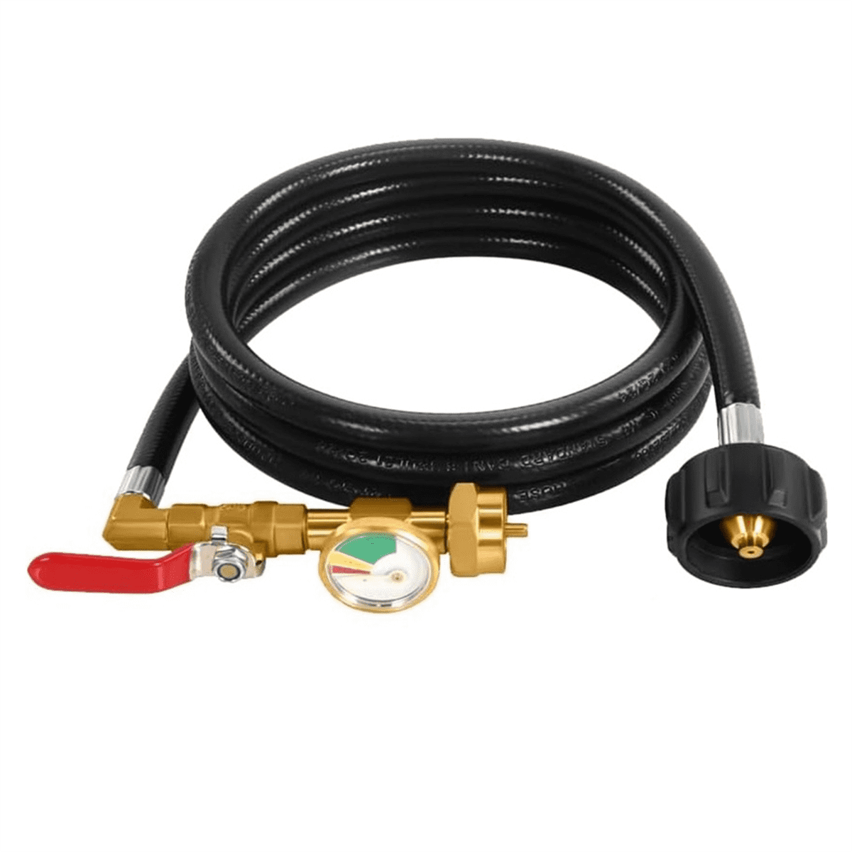 36Inch Propane Refill Adapter Hose,High Pressure Camping Grill(/Type1 ...