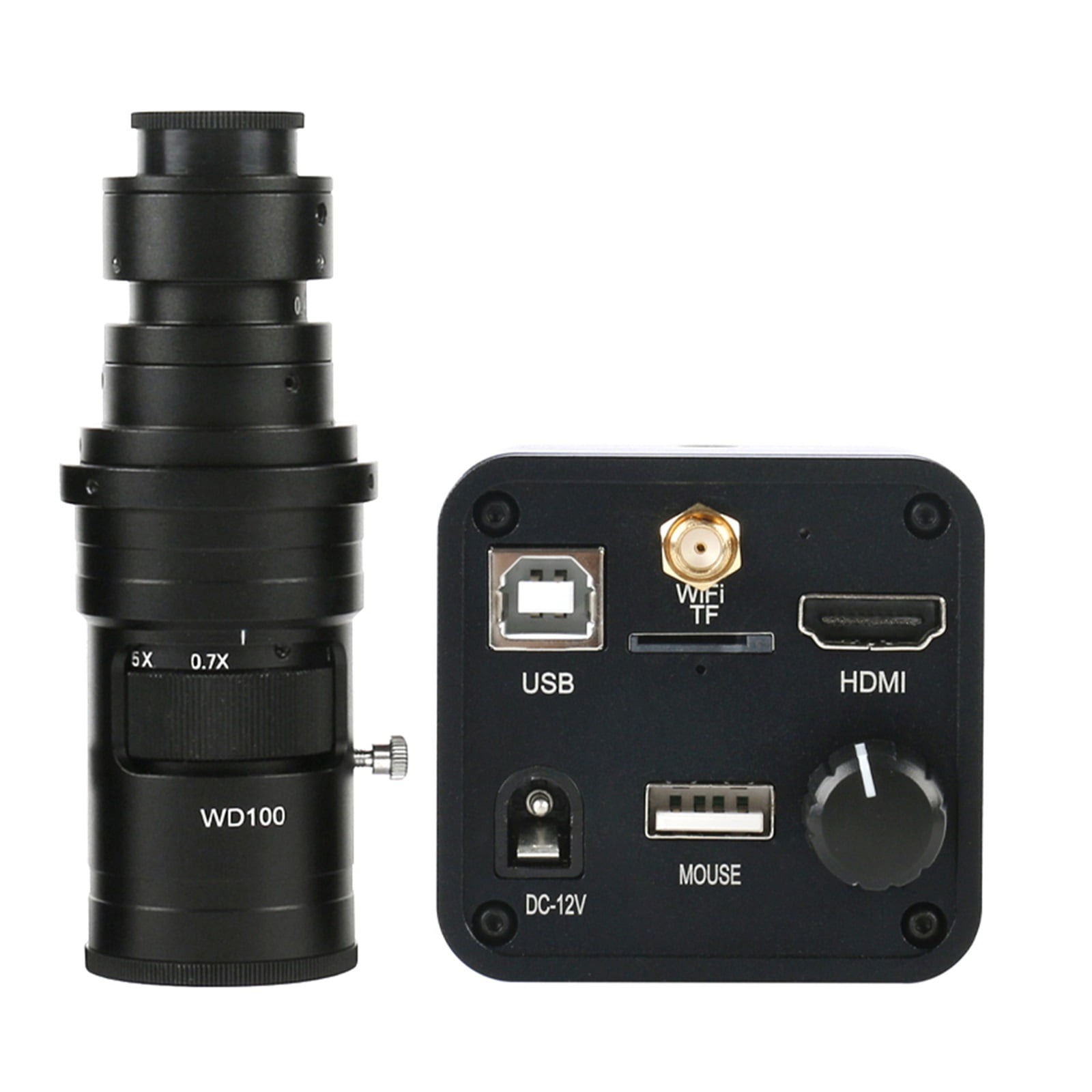 36MP 1080P USB Industrial Video Microscope Camera C-mount TF Video ...