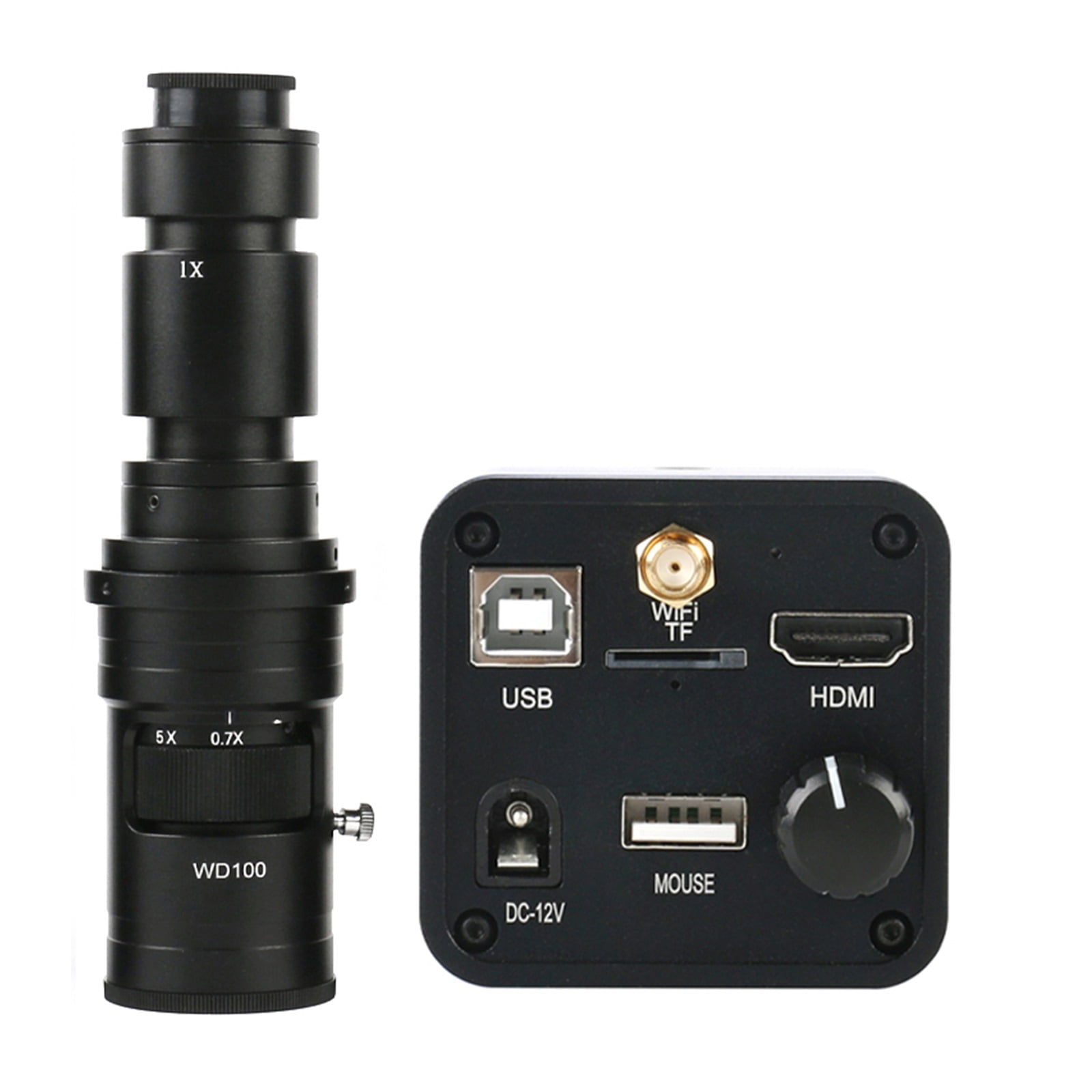 36MP 1080P USB Industrial Video Microscope Camera C-mount TF Video ...