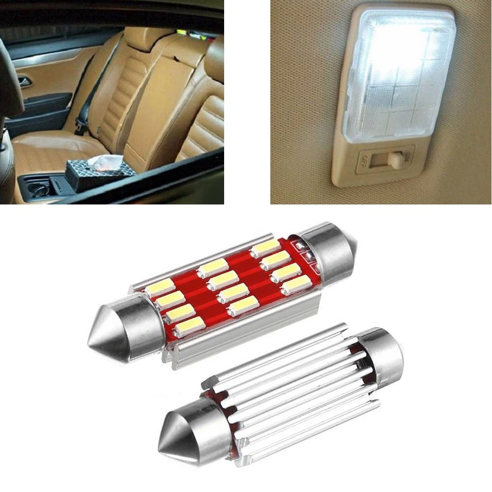 36Mm Led Bulb C10W Super Bright 4014 Interior Car Reading Light 2W ...