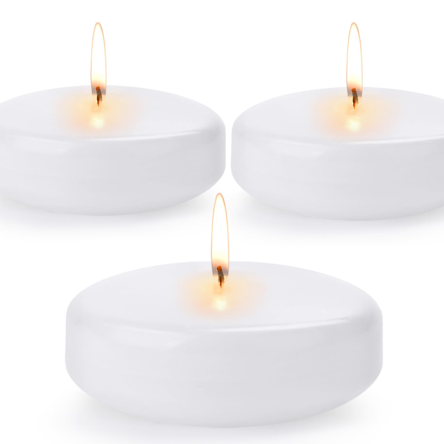 36PACK Floating Candles 3inch Continuous Burning for 13-15 Hours ...