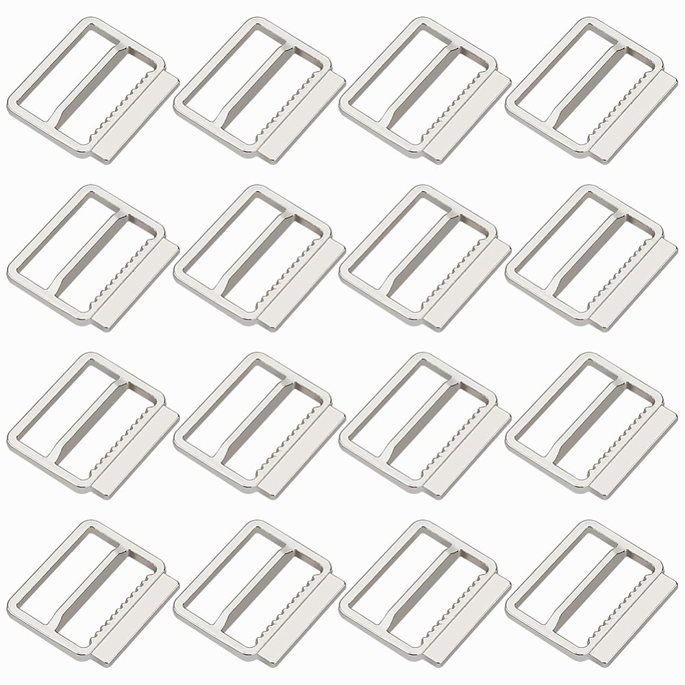 36PCS Adjustable Release Buckles Platinum Alloy Buckle ClaspsLadder ...