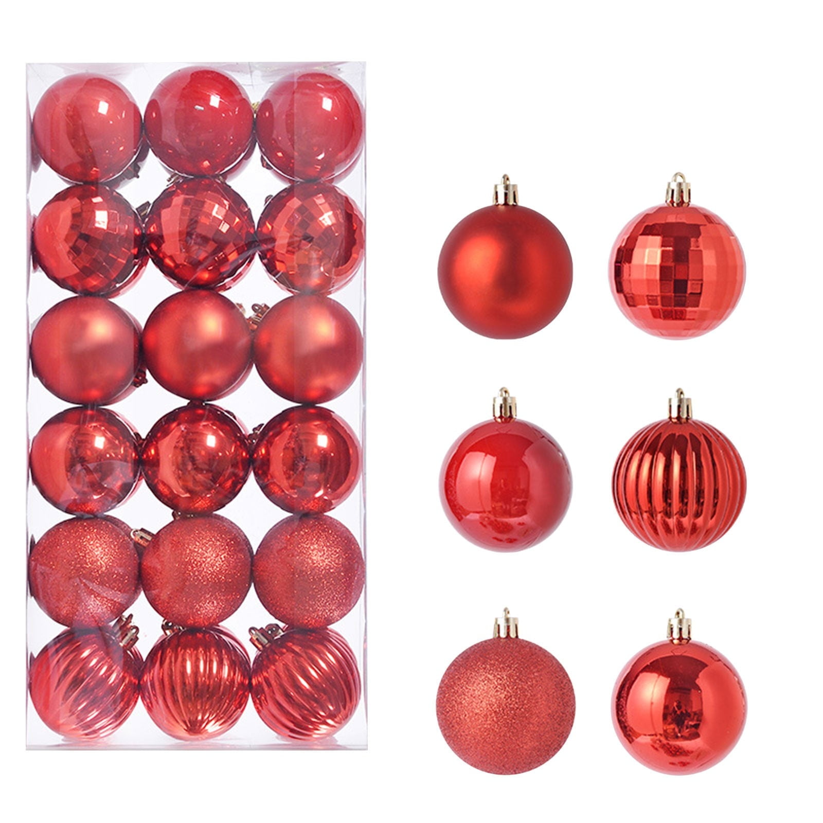 36PCS Christmas Tree Hangers Christmas BallChristmas Tree ...