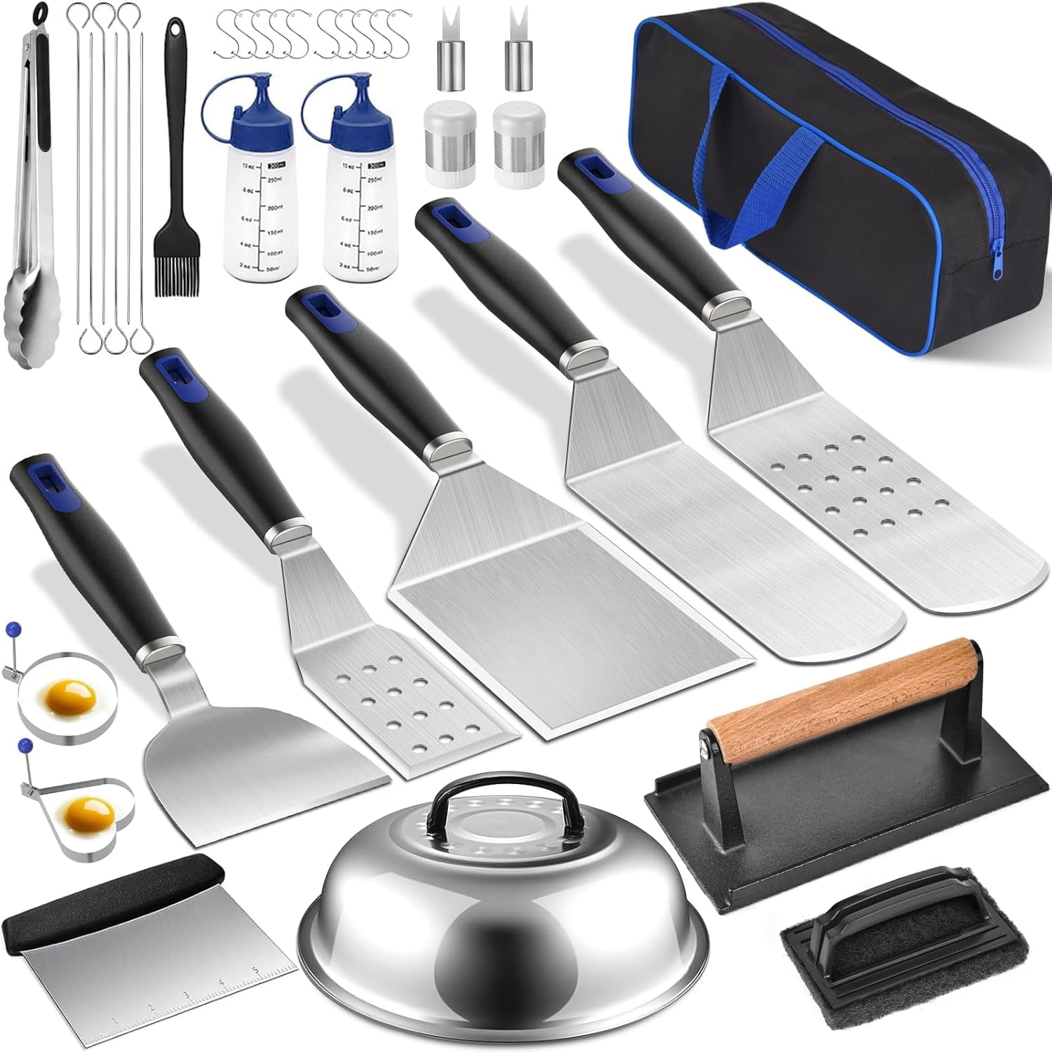 36PCS Complete Flat Top Grill Accessories Set for Blackstone, Grill ...