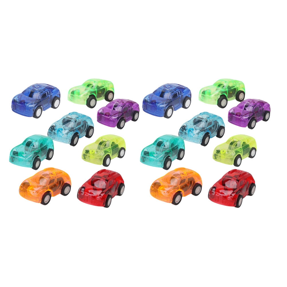 36PCS Kids Pull-Back Car Toy Mini Car Model Candy Color Car Toy ...
