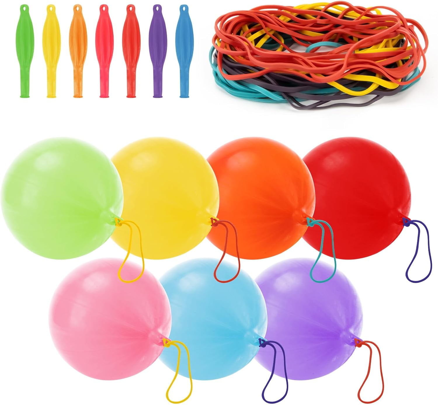 36PCS Punch Balloons for Kids - 16 Inch Punching Balloon Assorted ...