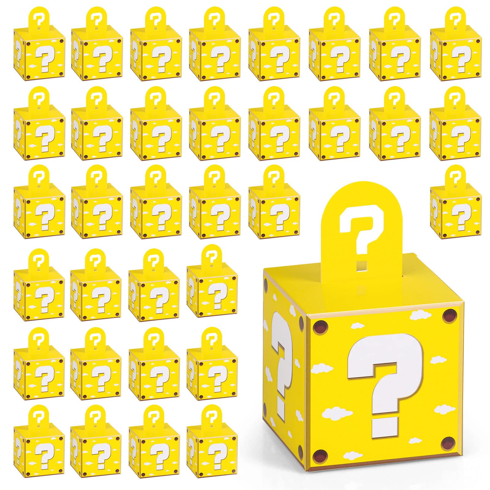 36PCS Video Game Party Favor Mystery Box 3.5inch Small Goodie Treat ...