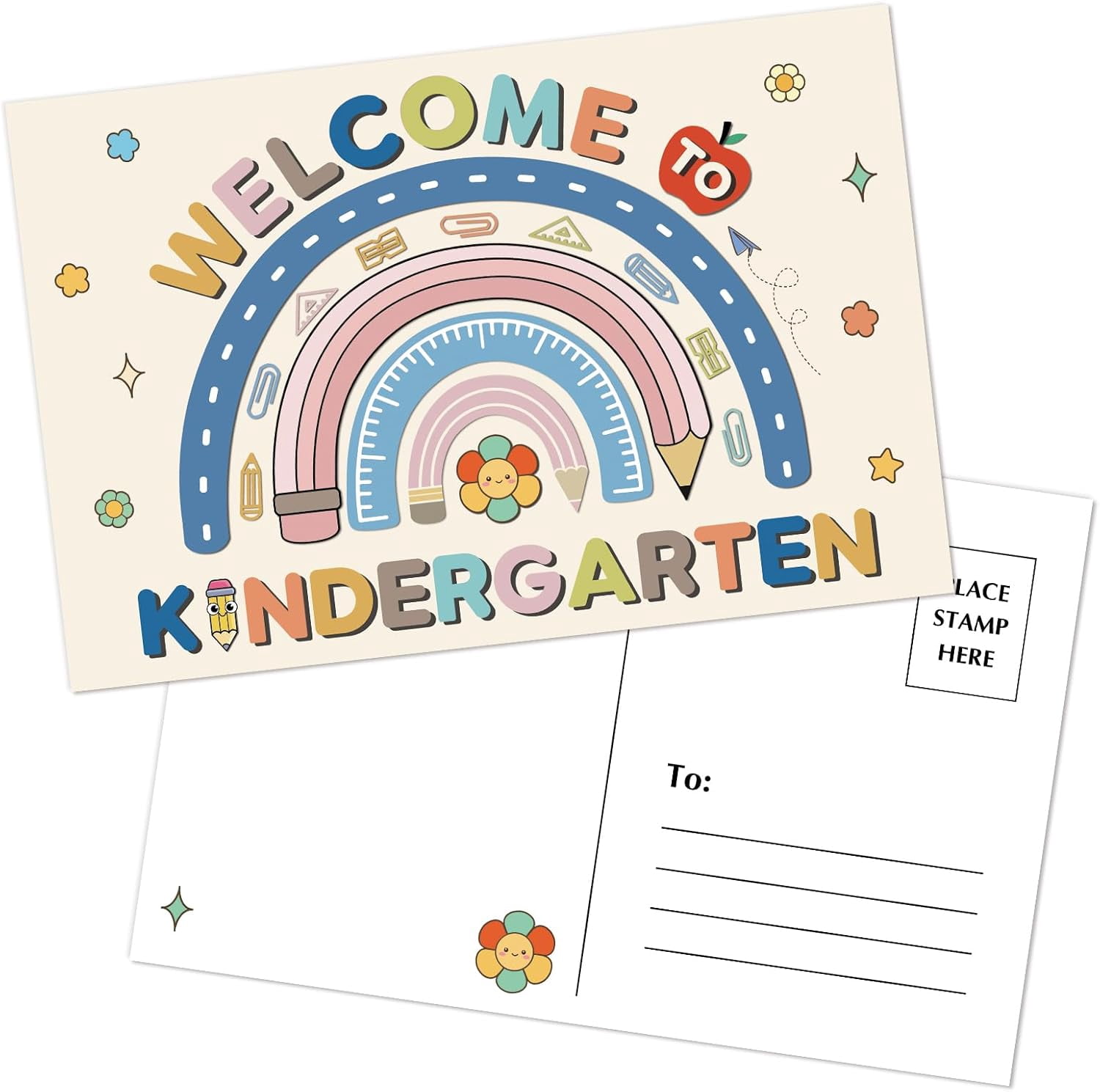 36PCS Welcome to Kindergarten for Students Back To School for Kids ...