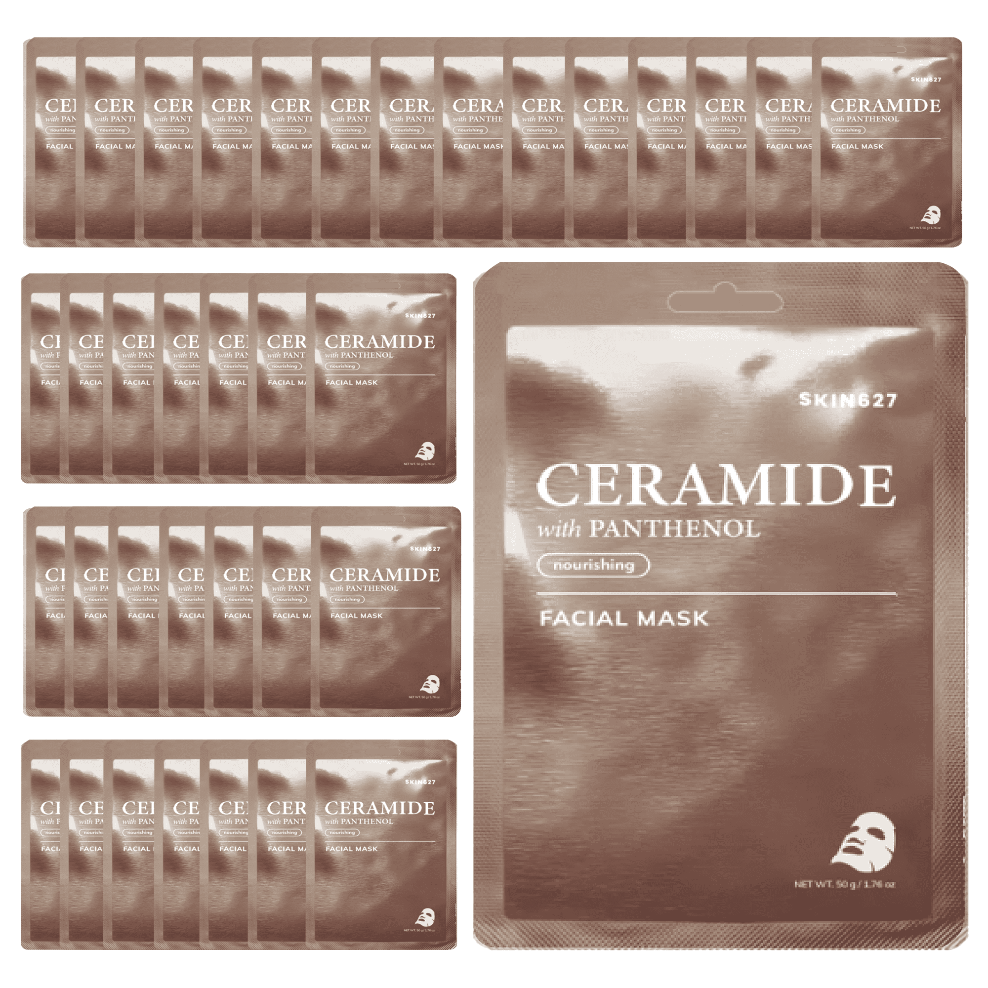 36PK SKIN627 Ceramide with Panthenol Face Masks Skincare, Facial Mask ...