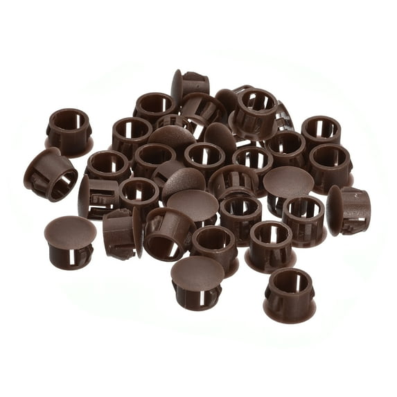 36Pack 12mm(15/32") Plastic Hole Plugs Panel Flush Type Knockout ...