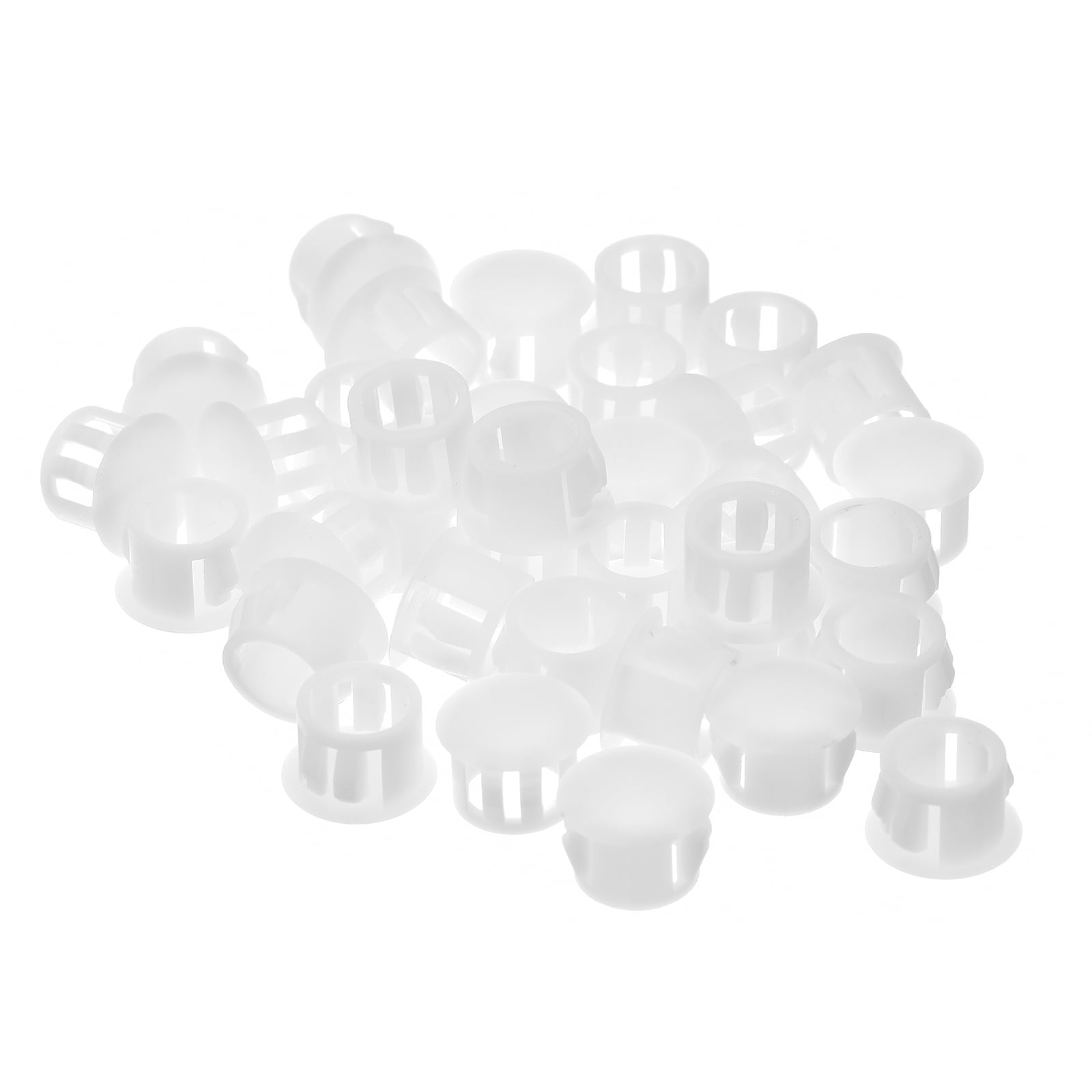 36Pack 12mm(15/32") Plastic Hole Plugs Panel Flush Type Knockout ...