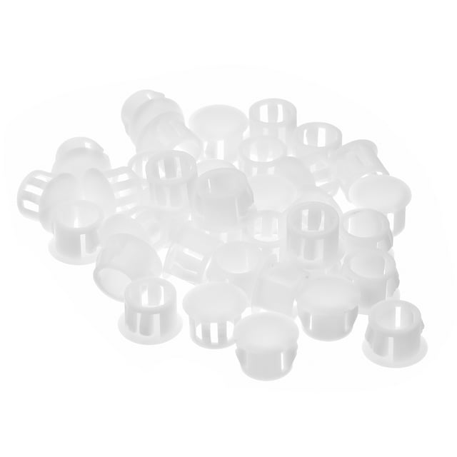 36Pack 12mm(15/32") Plastic Hole Plugs Panel Flush Type Knockout ...