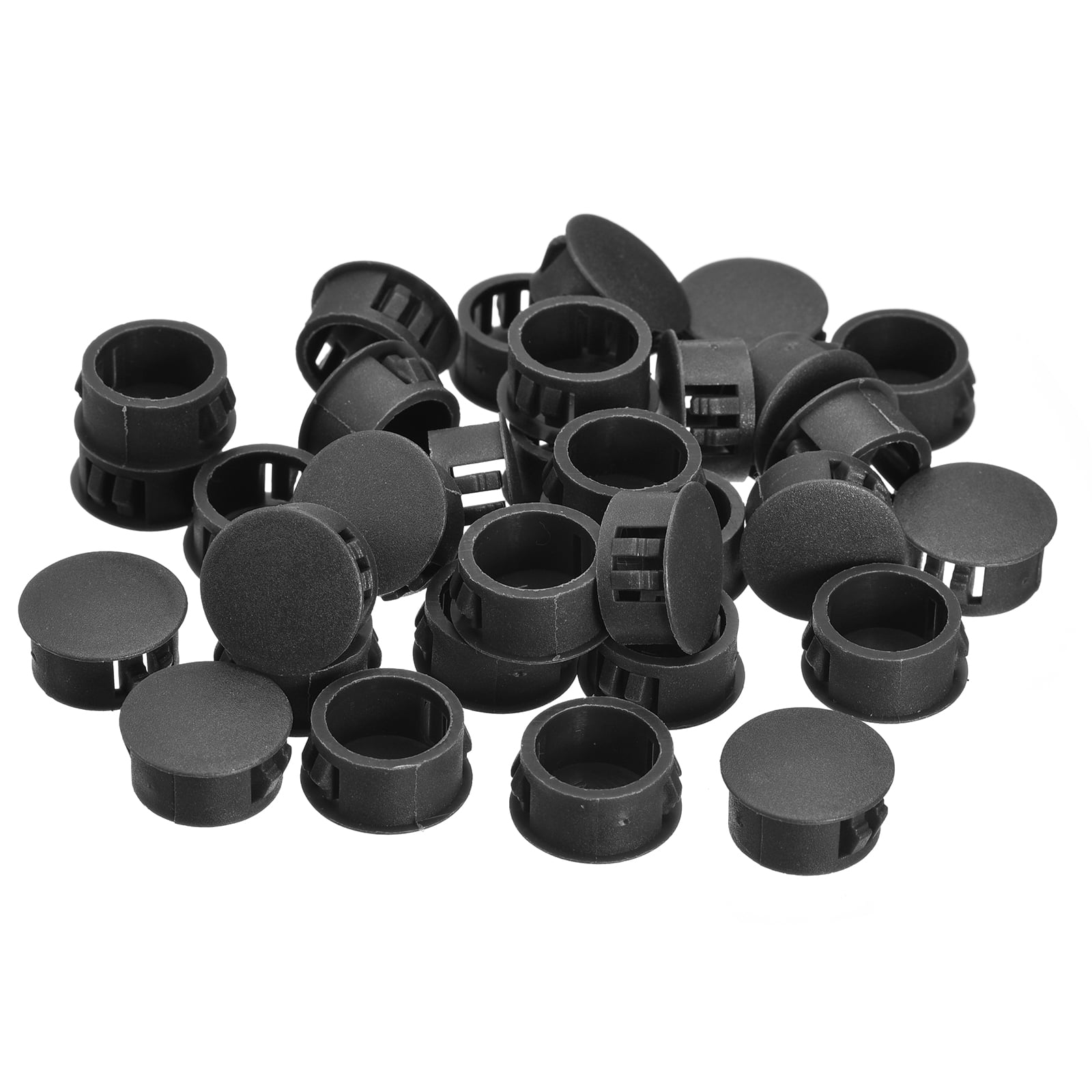 36Pack 18mm(45/64") Plastic Hole Plugs Panel Flush Type Knockout ...