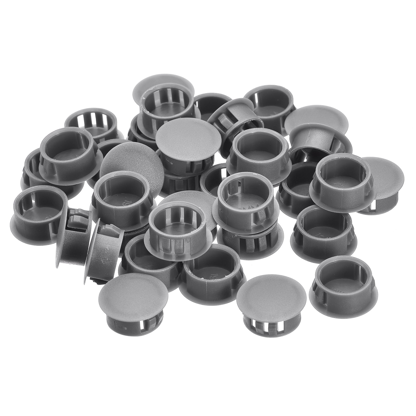 Uxcell 36 Pack 19mm(3/4") Plastic Hole Plugs Panel Flush Type Knockout ...
