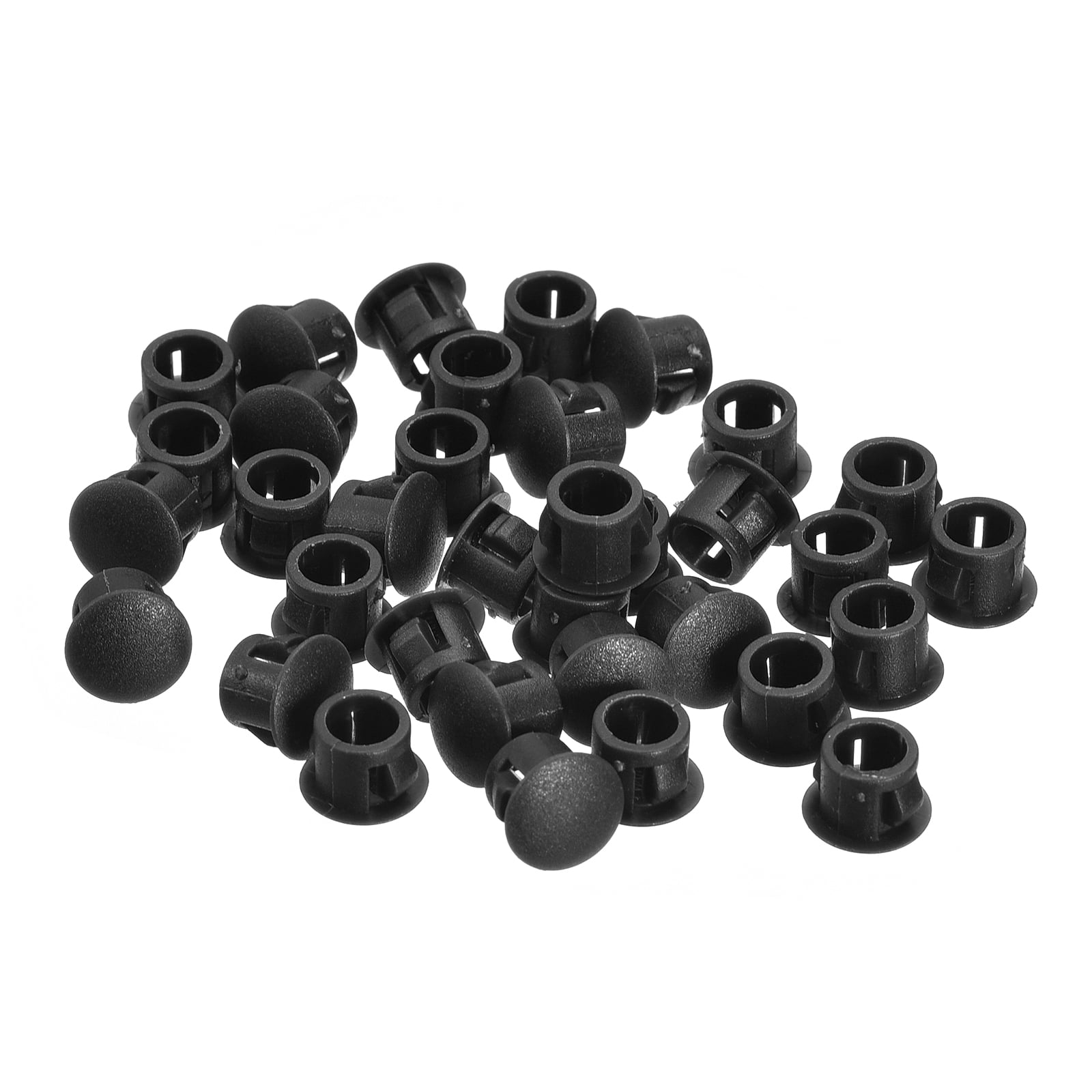 36Pack 8mm(5/16") Plastic Hole Plugs Panel Flush Type Knockout Locking ...