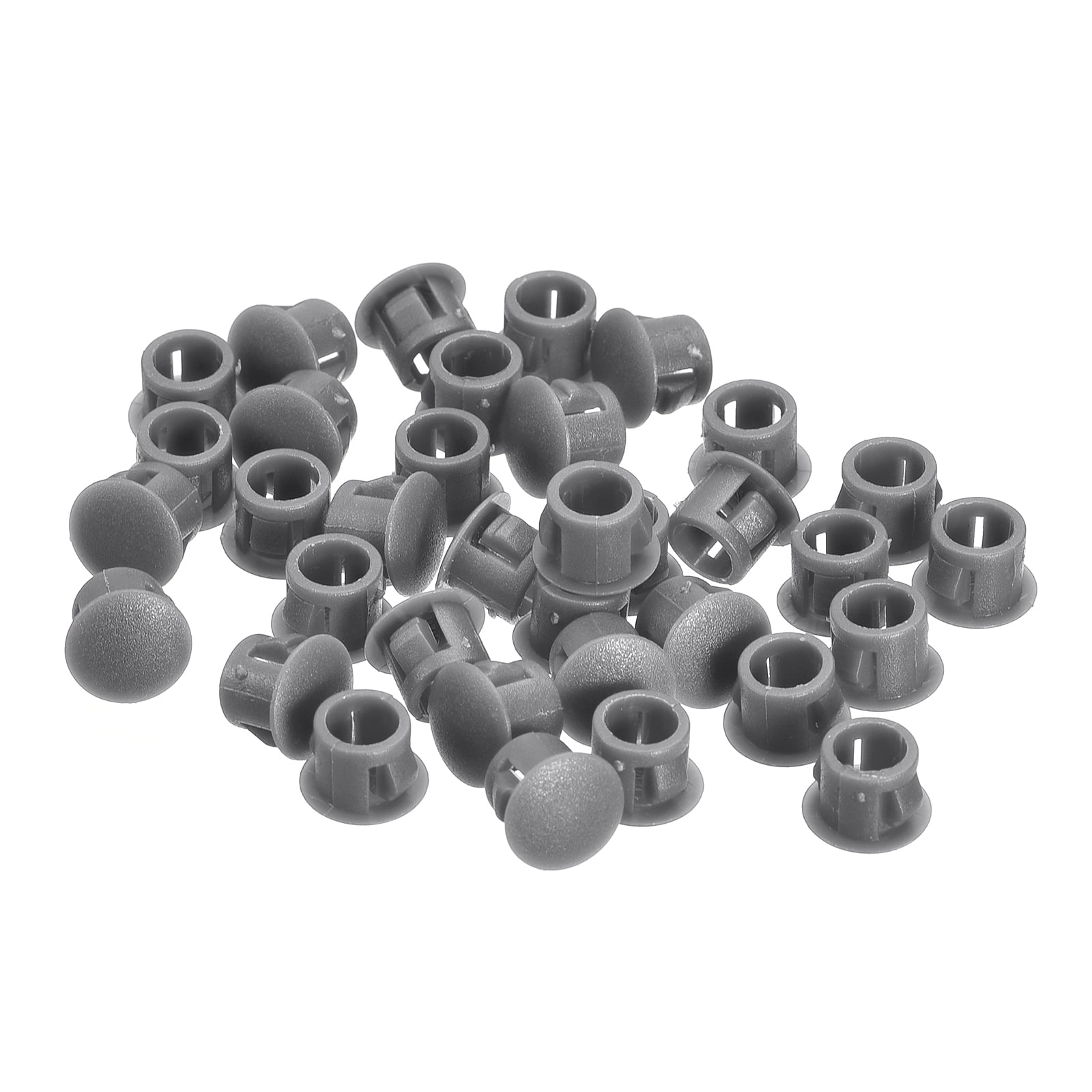 36Pack 8mm(5/16") Plastic Hole Plugs Panel Flush Type Knockout Locking ...