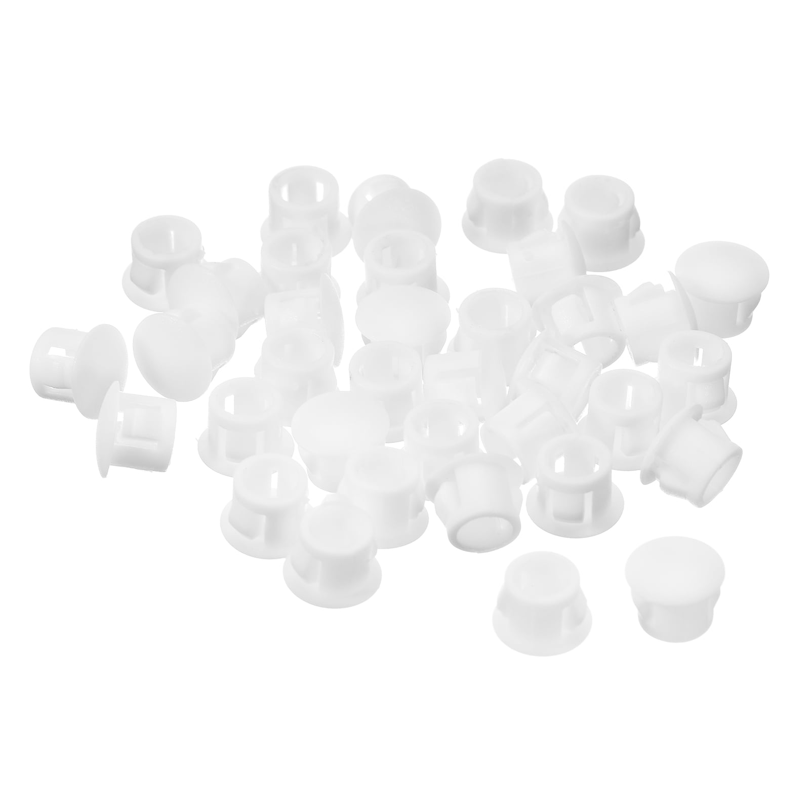 36Pack 8mm(5/16") Plastic Hole Plugs Panel Flush Type Knockout Locking ...