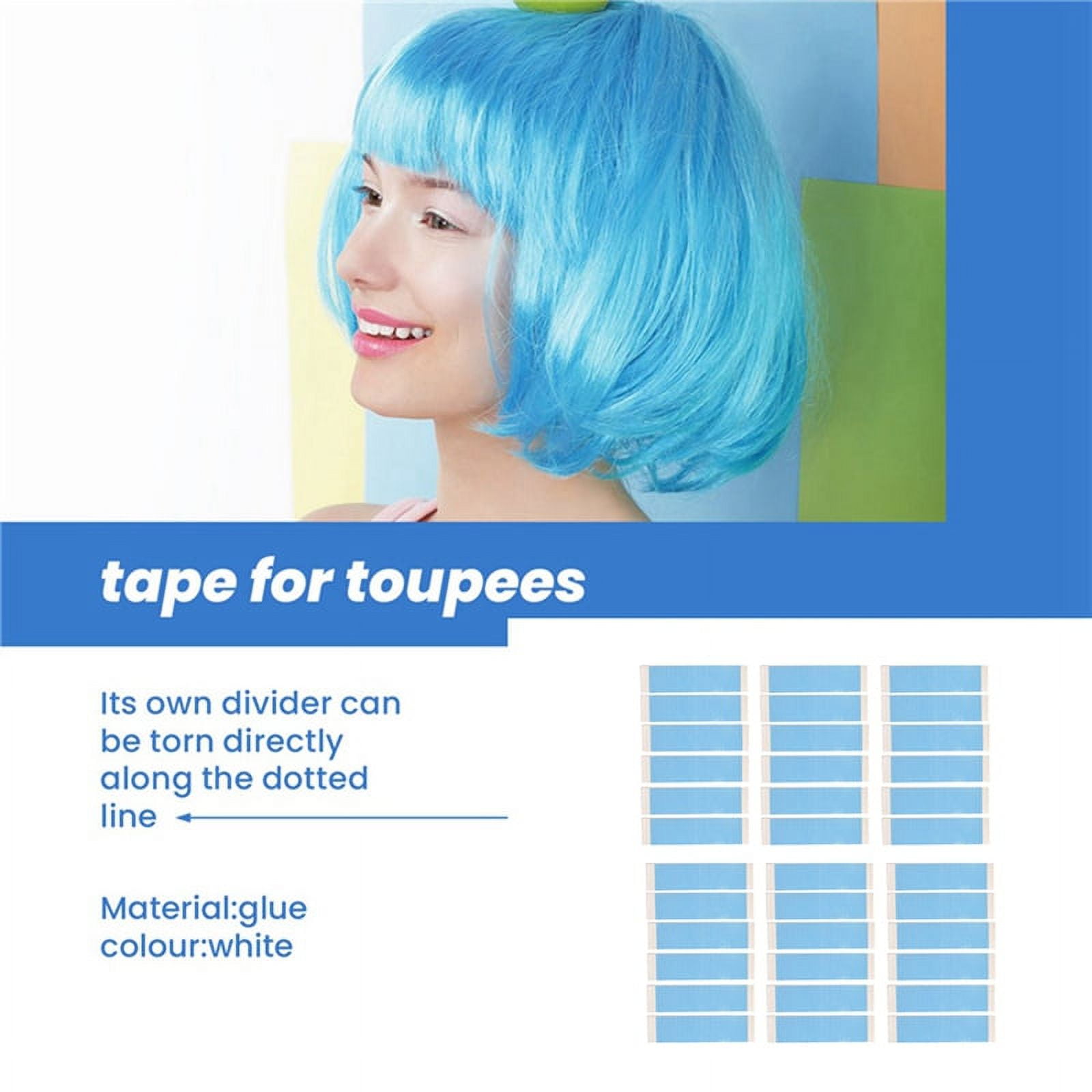 36Pc/Lot Strong Wig Tape Double Sided Adhesive Extension Hair Tape ...