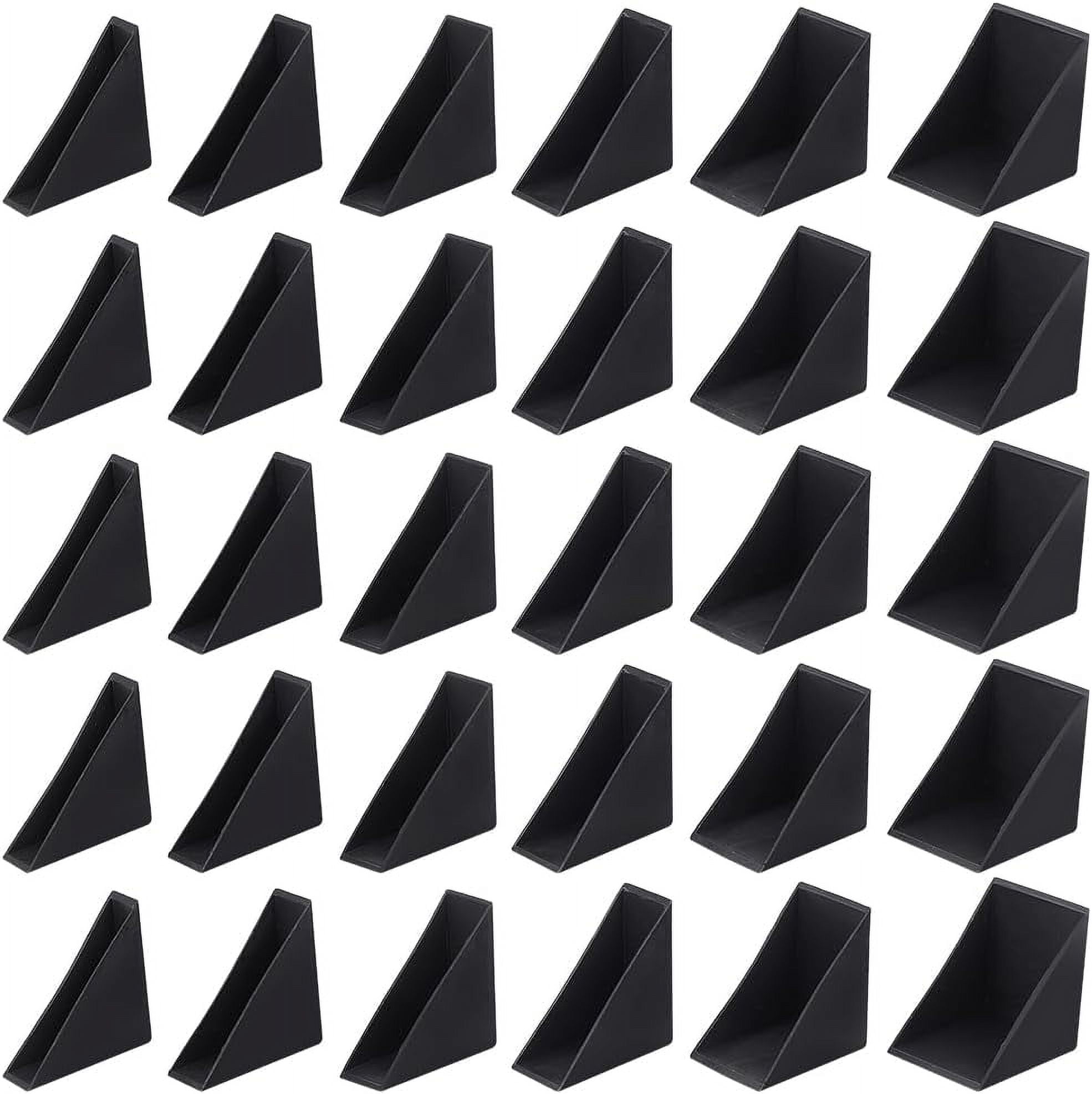 36Pcs 6 Sizes Triangle Protector Translucent Plastic Corner Guards ...