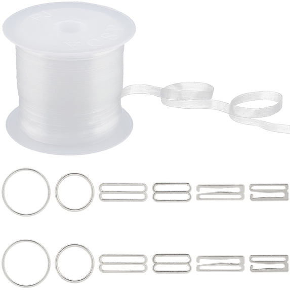 36Pcs 6 Styles Number 9-shaped Alloy Swimsuit Bra Tops Bra Strap Hook ...
