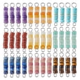 36Pcs 9 Styles Natural Mixed Gemstone Heishi Beaded Connector Charms ...