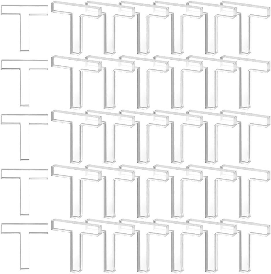 36Pcs Acrylic Honeycomb Bed Pins 1x1 inch Hold Down Pins Accessories ...