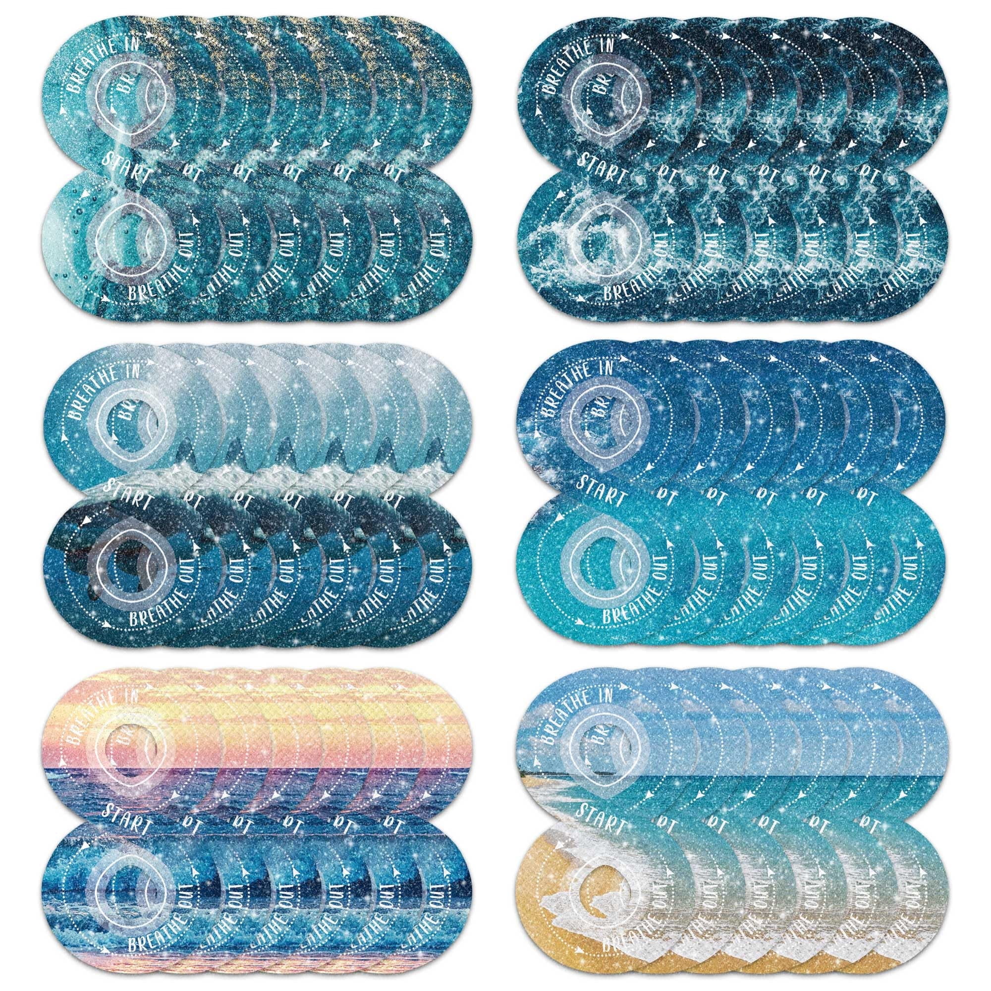 36Pcs Calm Strips for Anxiety Sensory Calm Strips Anti Stress Anxiety ...