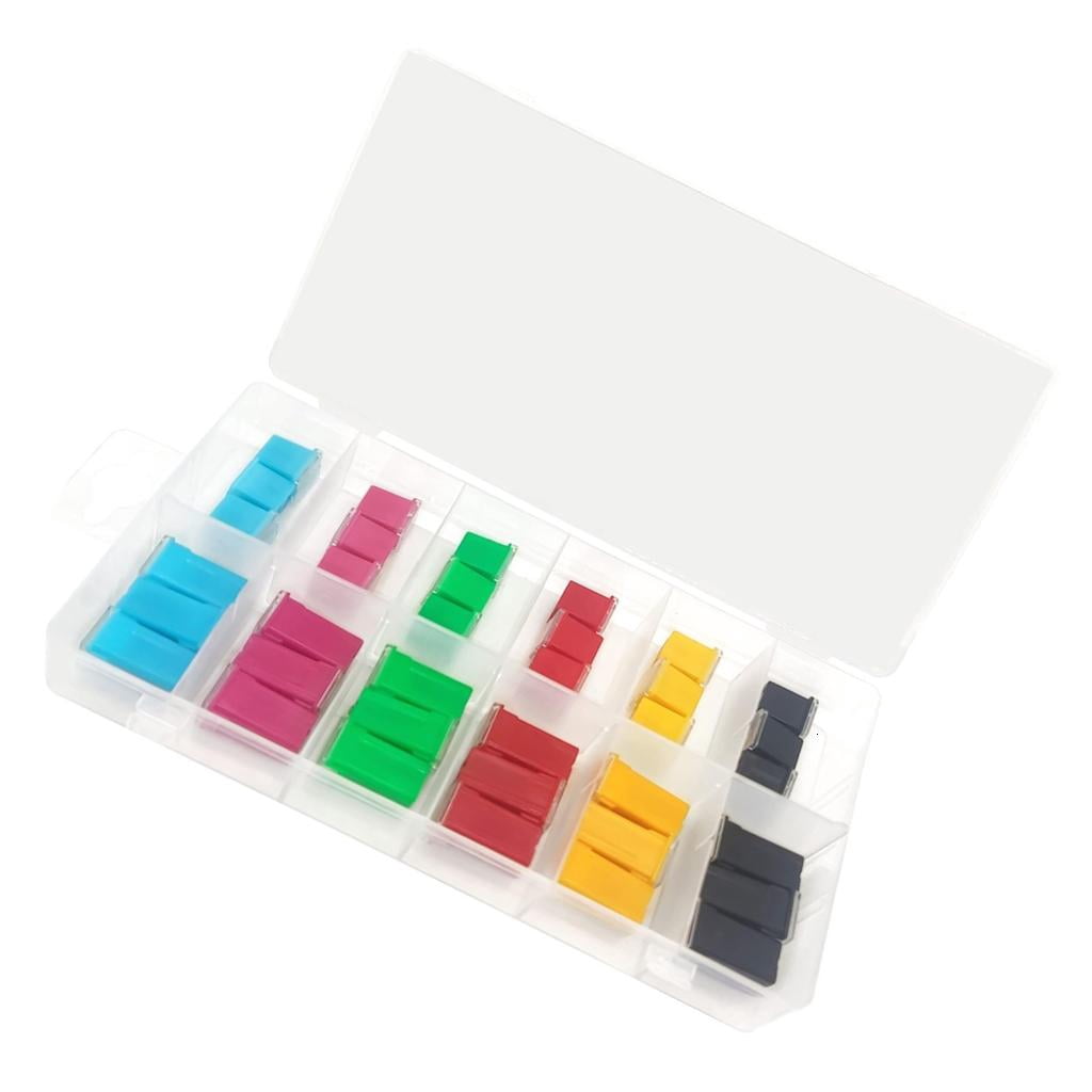 36Pcs Car Fuses Assortment Kits Low and Tall/Standard Box Shape Fuses ...
