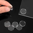 36Pcs Clear Glass Table top Bumpers Self Adhesive, Anti Slip and ...