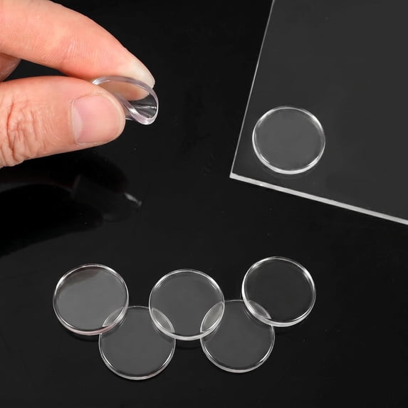 36Pcs Clear Glass Table top Bumpers Self Adhesive, Anti Slip and ...