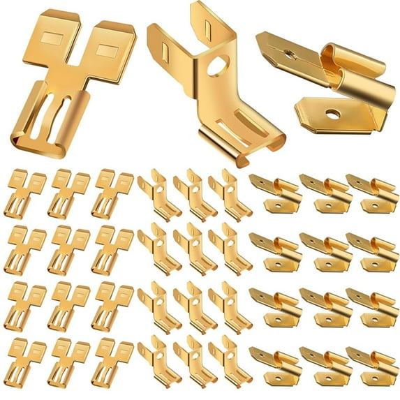 36Pcs Connectors Combination Kit: Double Spade, Piggyback, Chair ...