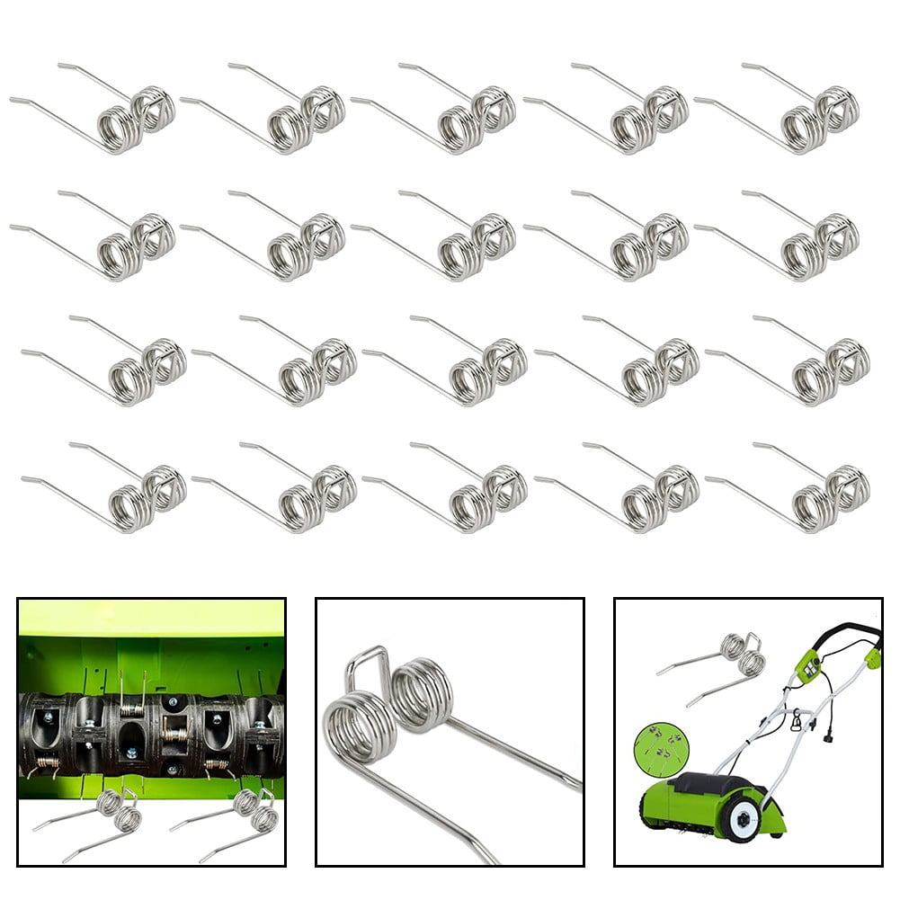 36Pcs Dethatcher Tines 20-Pack Garden Maintenance Lawn Maintenance ...