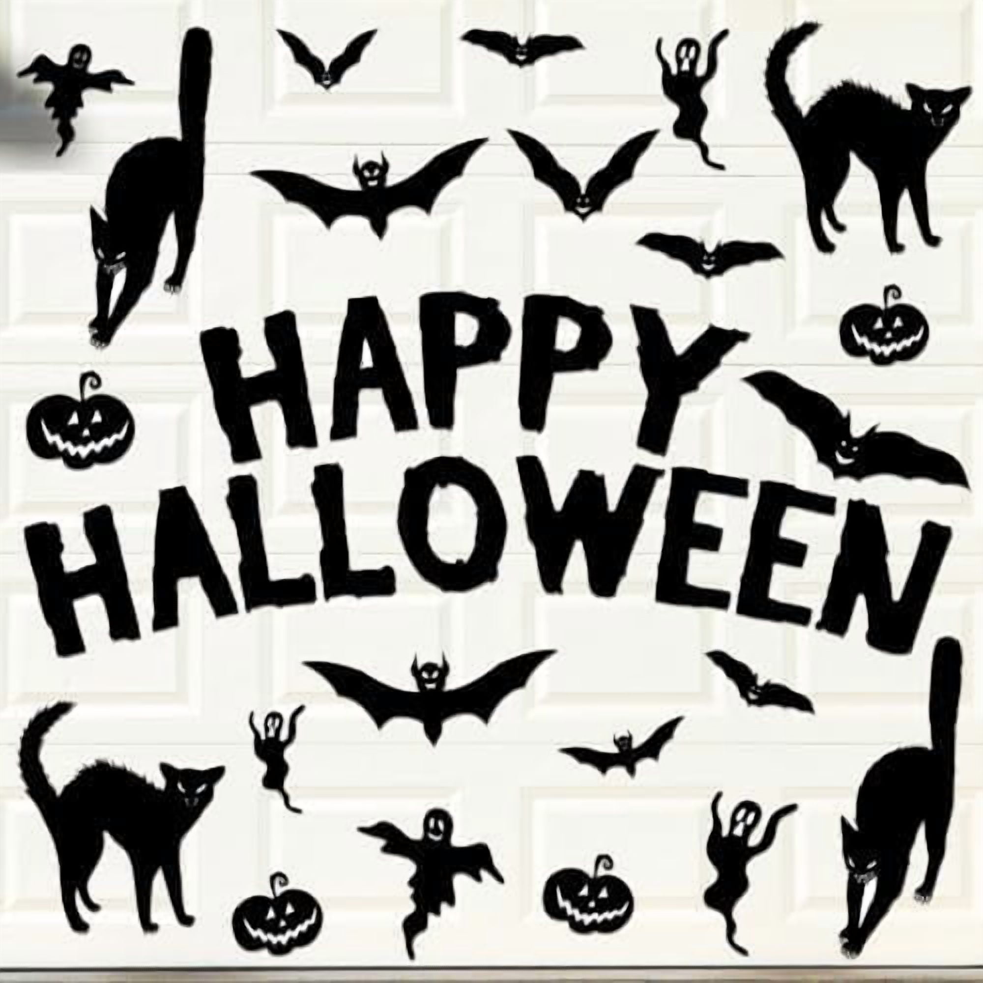 36Pcs Halloween Garage Magnets Door Decorations Happy Halloween ...