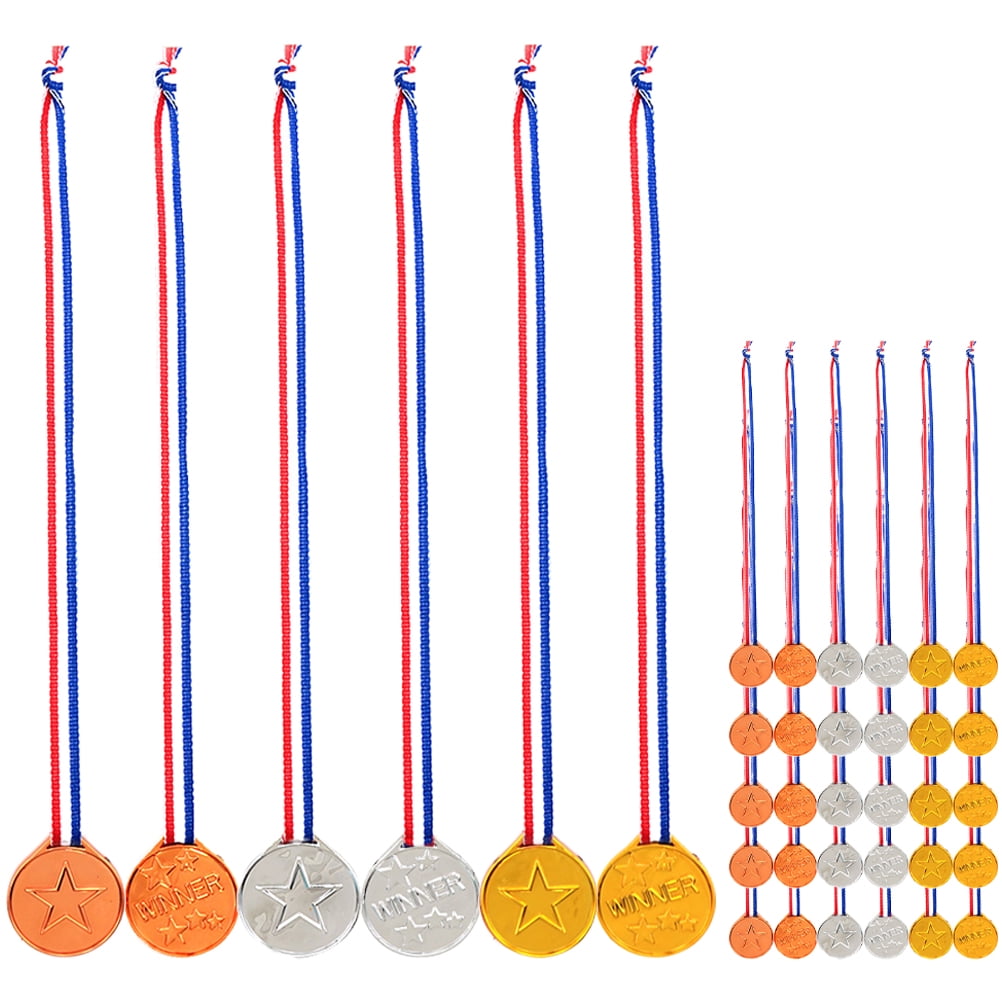 36Pcs Hanging Medals Kids Game Medals Kids Party Favors Kids Medals ...