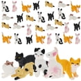 36Pcs Mini Cat Figures Mini Cat Desk Figurines Ornaments Statue Cute ...