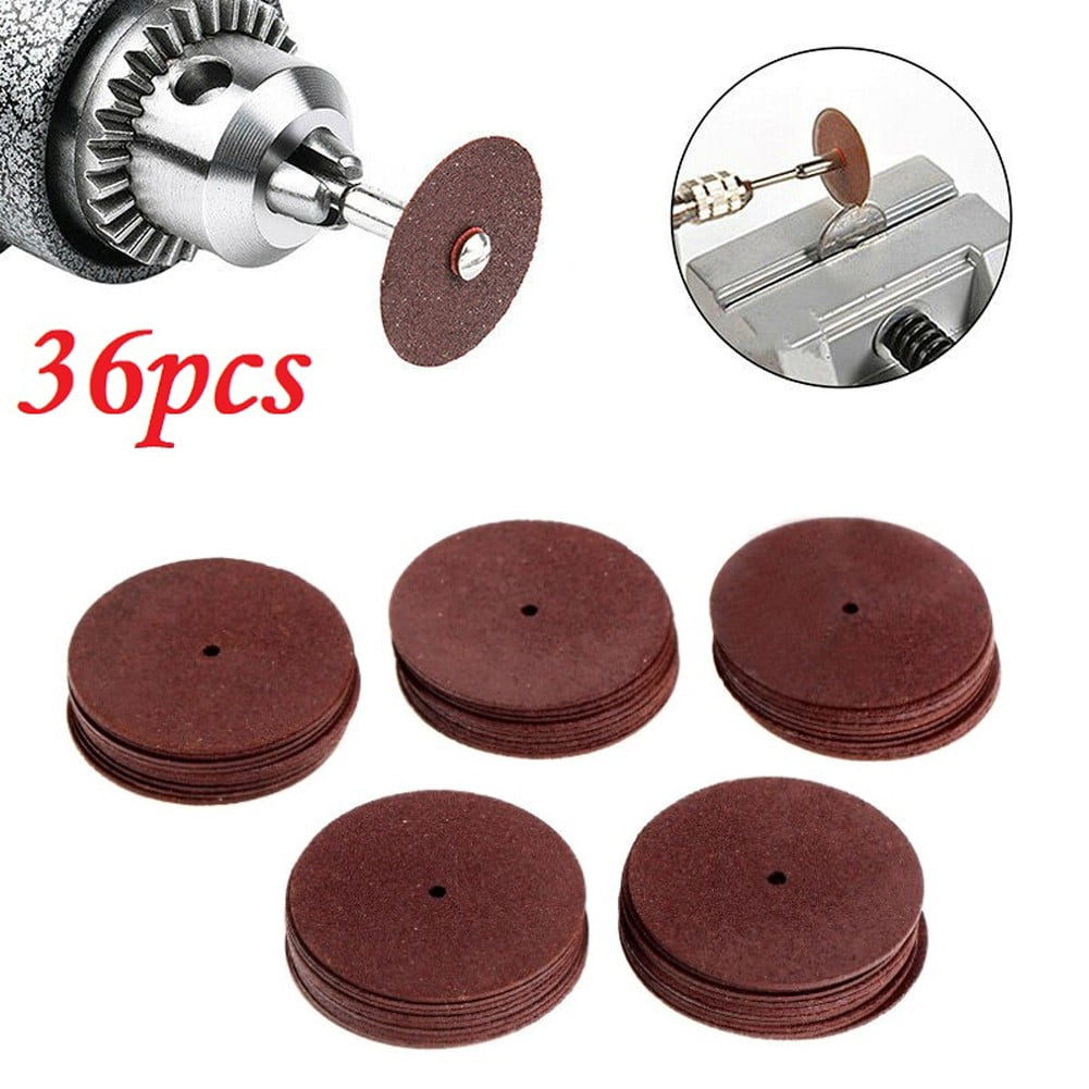 36Pcs Mini Cutting Disc 24mm Resin Grinding Wheel Circular Saw Blade ...