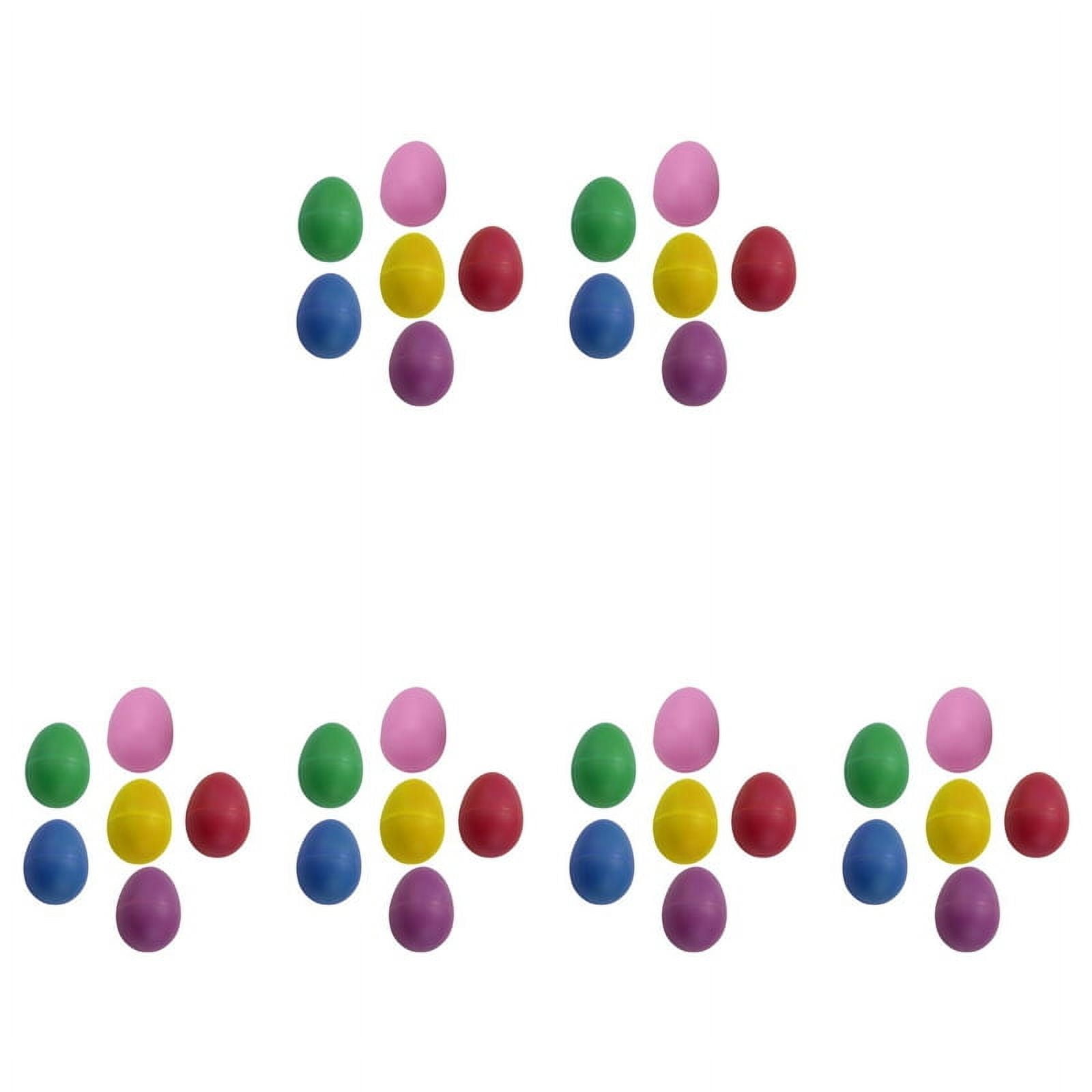 36Pcs Plastic Egg Shakers Set 6, Percussion Musical Maracas Eggs Child ...