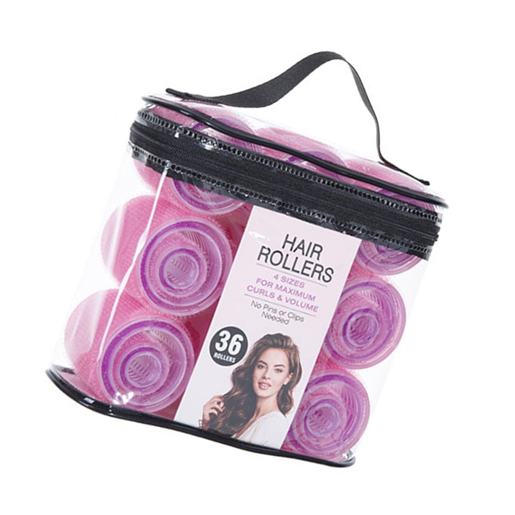 36Pcs Selfs Grip Hair Rollers Set for Volumes,Hair Curlers Hair Roller ...