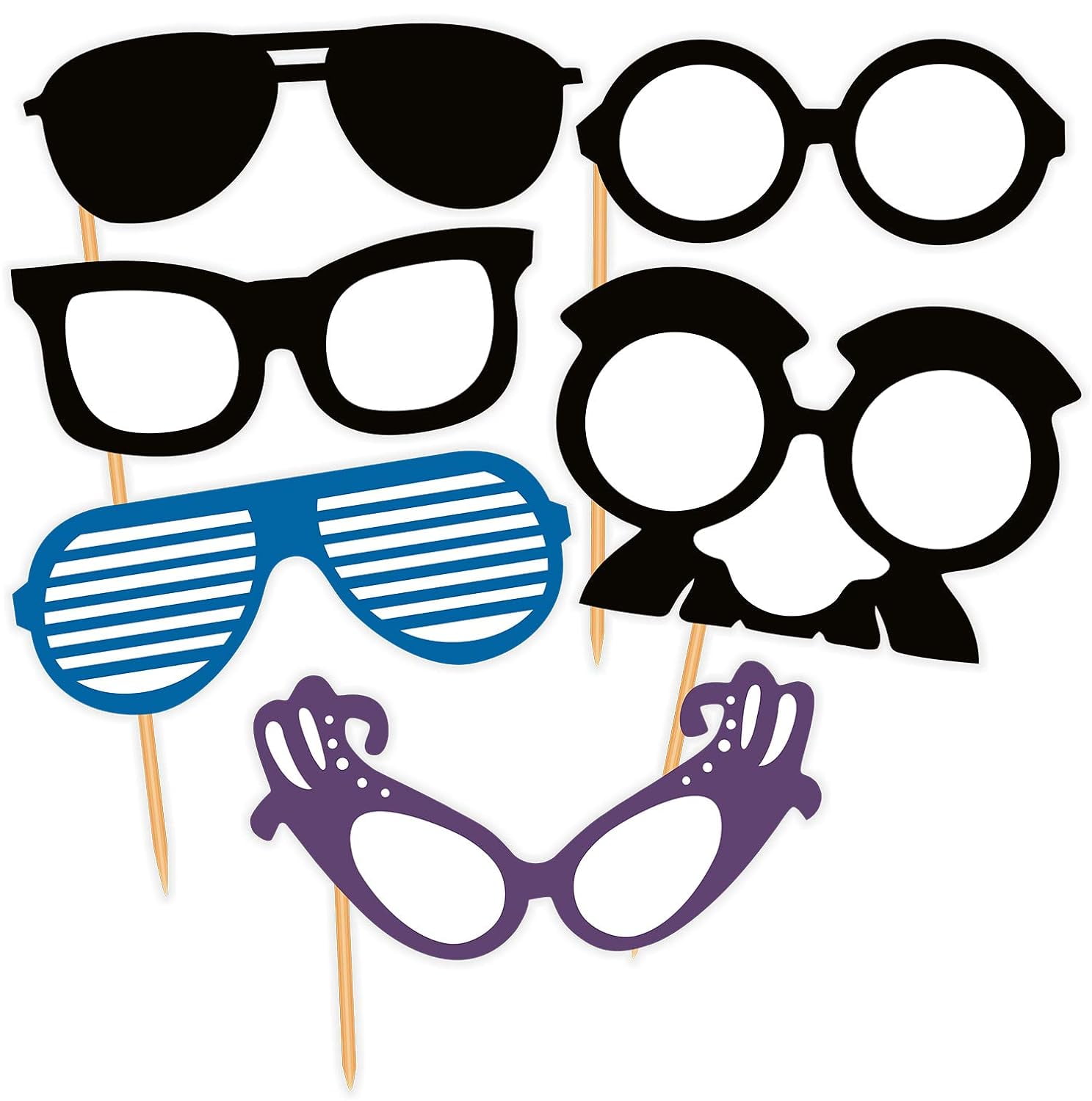 36Pcs/Set Photo Booth Party Props Craft Item - Walmart.com