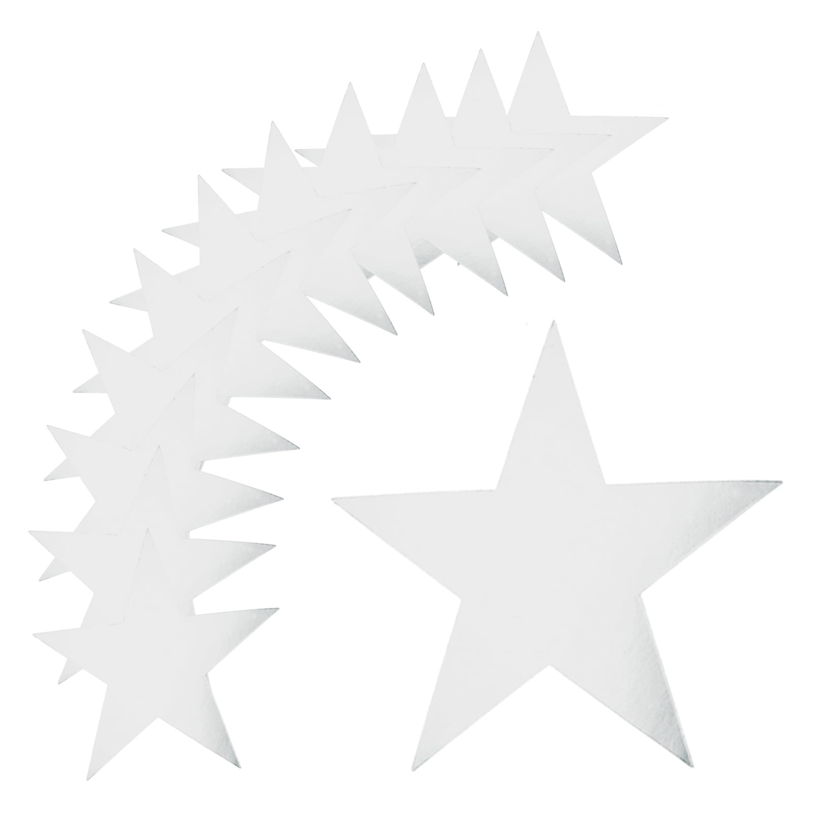 36Pcs Star Cutouts Paper Five Star Confetti Cutouts for Birthday Party ...